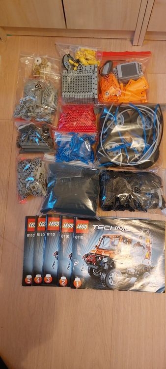 Lego Technik Unimog 8110 mit Anleitung und Repro Kleber Set (Gebraucht ...