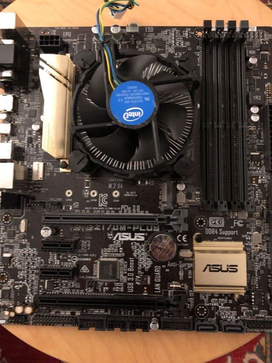 ASUS Gaming Motherboard (Z170M-Plus) + 6th-Gen Intel Core i7 (Gebraucht ...