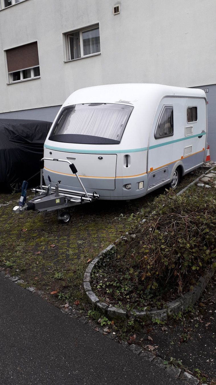 Wunderschne Wohnwagen Hubdach Gebraucht Ebenbild