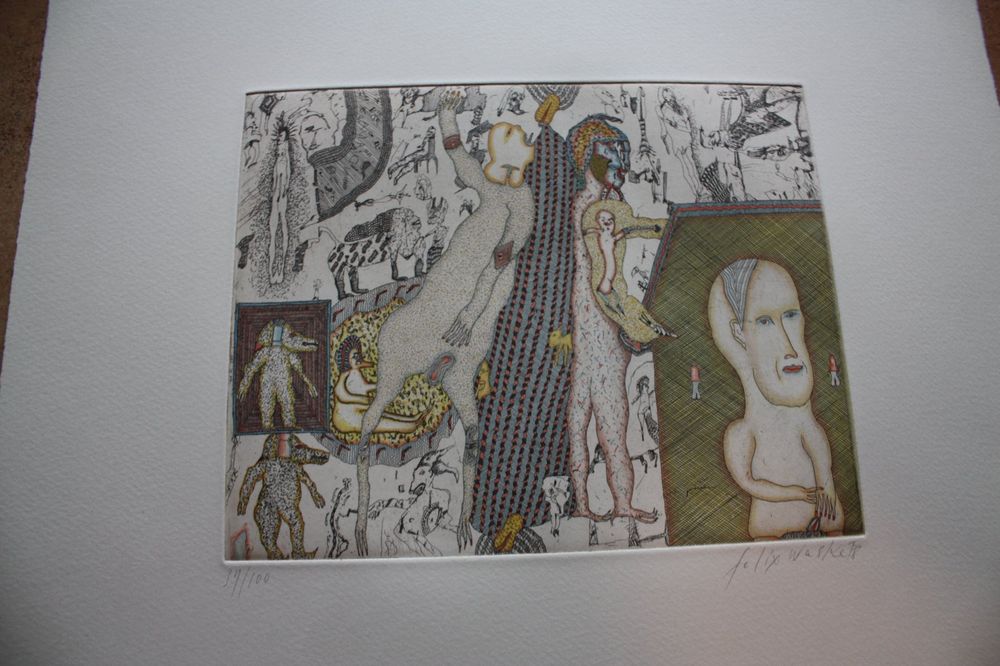 Felix Waske 1942 Wien Lithografhie | Kaufen auf Ricardo