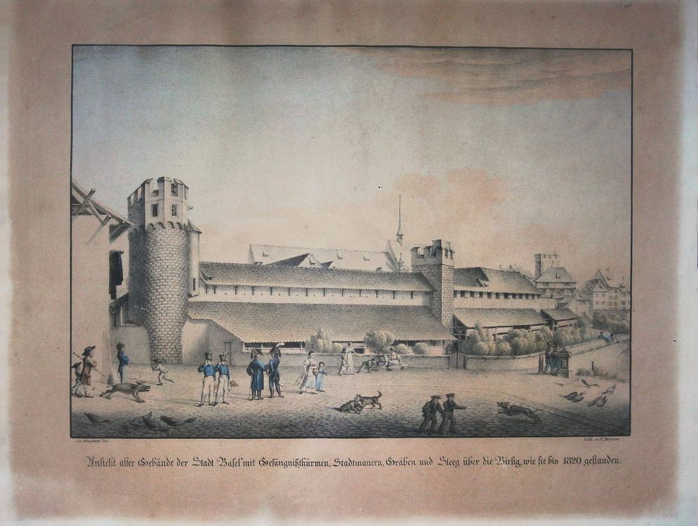 Basel Birsig Lithographie von A. Merian (Gebraucht) in Rafz für CHF 50 ...
