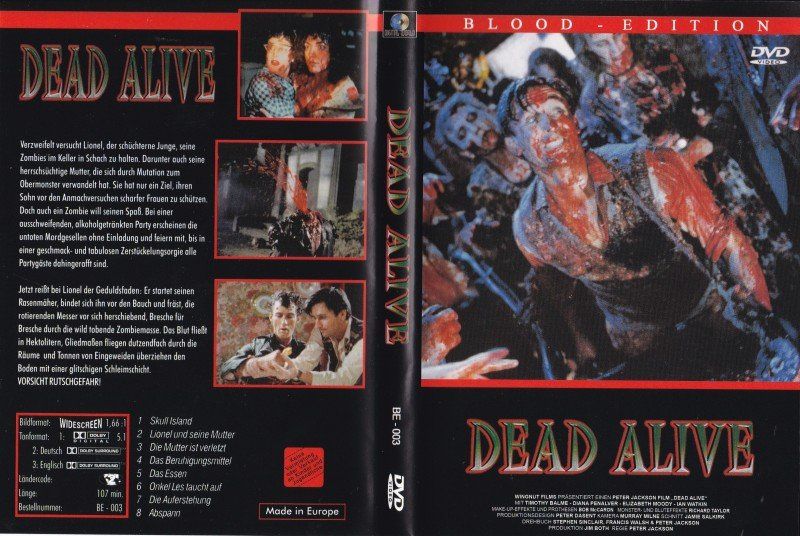 Braindead - Dead Alive (1992) UNCUT DVD (Neu und originalverpackt) in Betzdorf für CHF 50 – mit ...