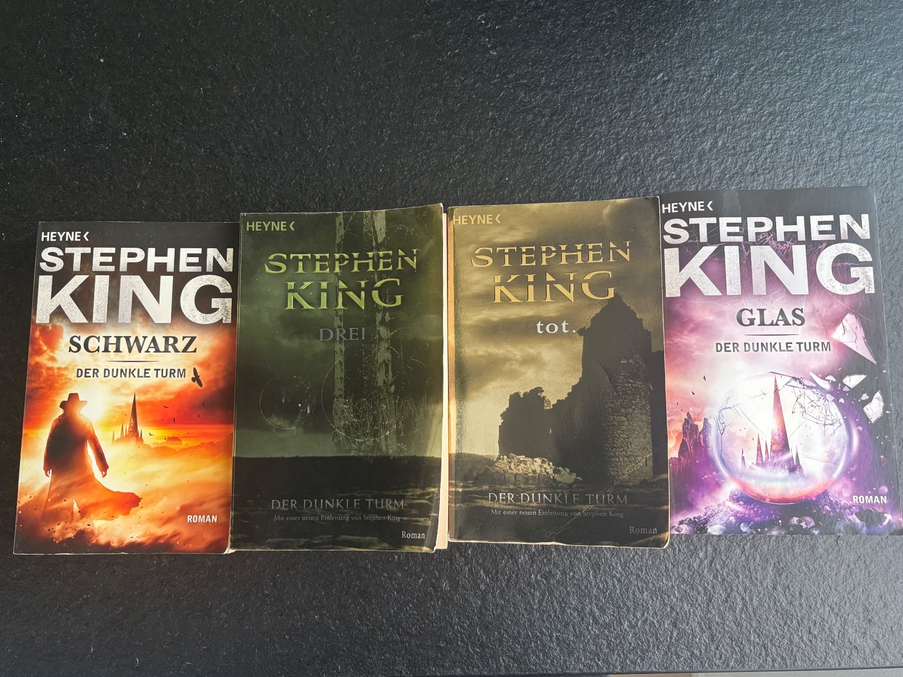 Stephen King, Der Dunkle Turm, Baende 1-4, Top Zustand (Gebraucht) in ...