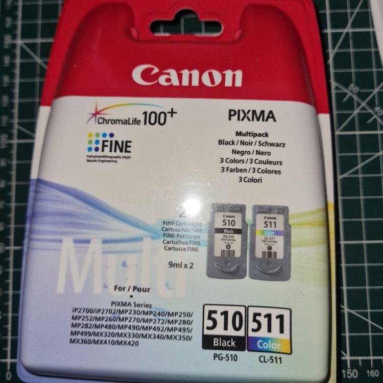 Canon Pixma Multipack PG-510 CL-511 (Neu und originalverpackt) in ...