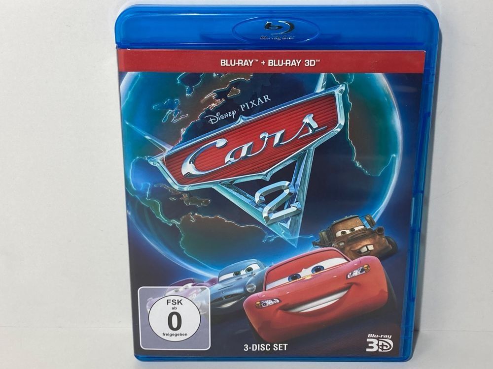 Cars 2 - 3-Disc Set : Bluray + BluRay 3D + Extras (Gebraucht) in ...