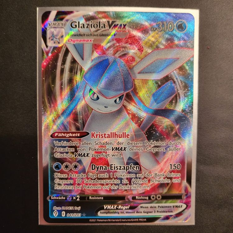 GLAZIOLA VMAX POKEMONKARTE (Gebraucht) in Oberdorf NW für CHF 3 – mit ...