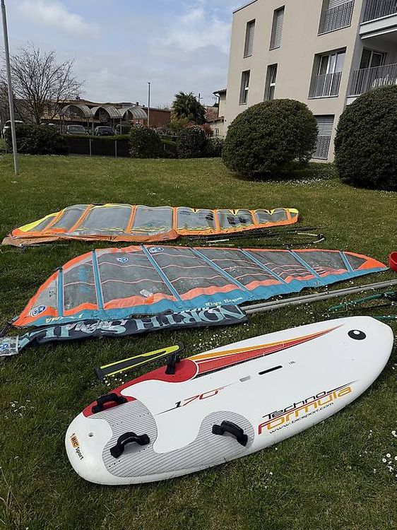 Windsurf kit completo bic formula + 2 vele 7mt 9.1mt (Gebraucht) in ...