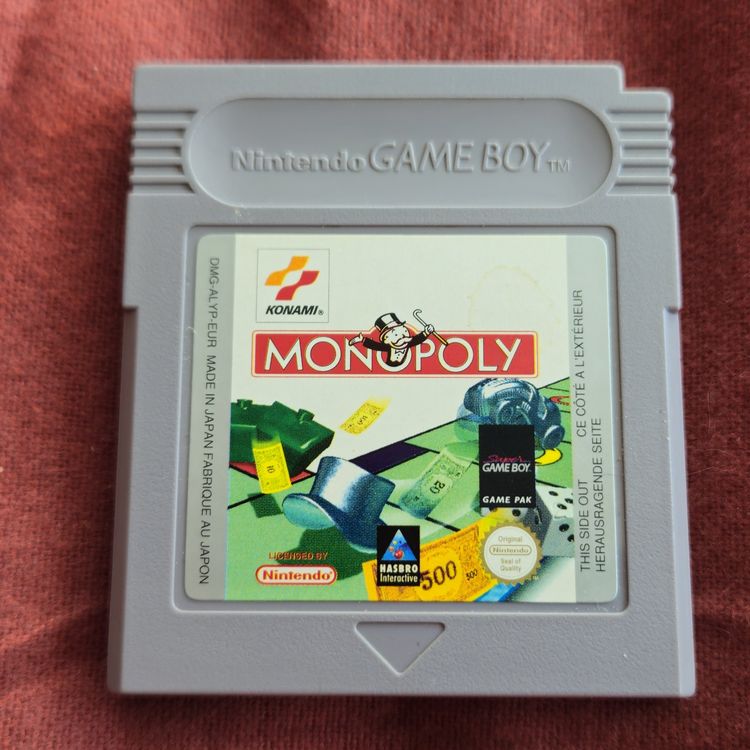 Monopoly - Game Boy (Gebraucht) in Autigny für CHF 8 – mit Lieferung ...