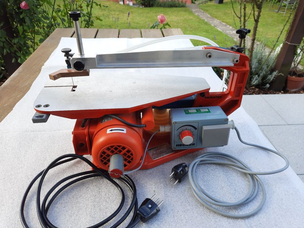 Dekupiersäge HEGNER Multicut-2, mit el. Drehzahlregulierung (Gebraucht ...