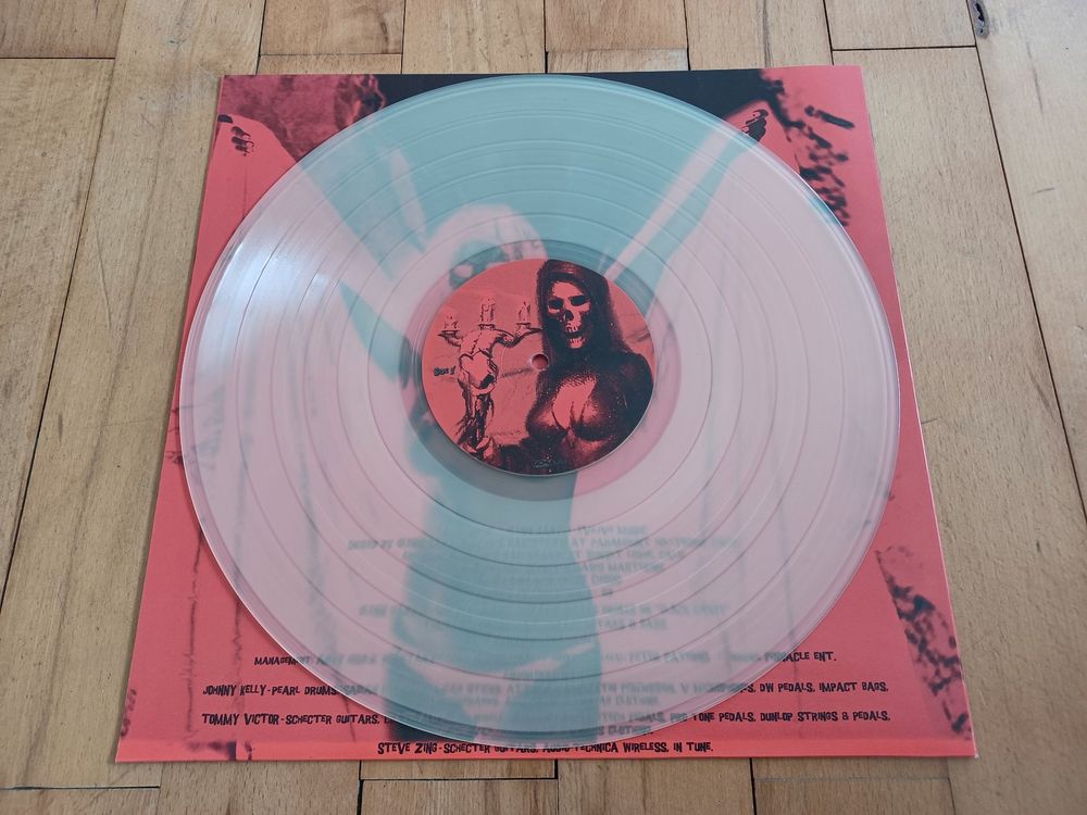 Danzig Deth Red Sabaoth LP Clear Vinyl Rock Heavy Metal (Neu (gemäss ...