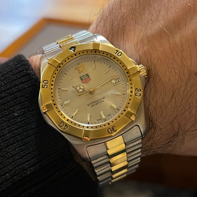 Tag Heuer Professional 2000 Series Two-Tone WK1120-0 (Gebraucht) in ...