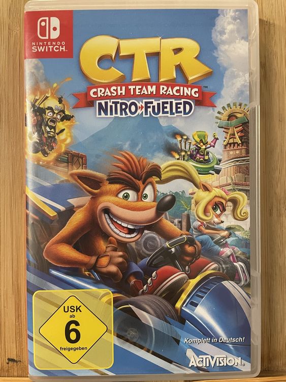 Nintendo Switch Game Crash Team Racing Nitro Fueled (Gebraucht) in ...