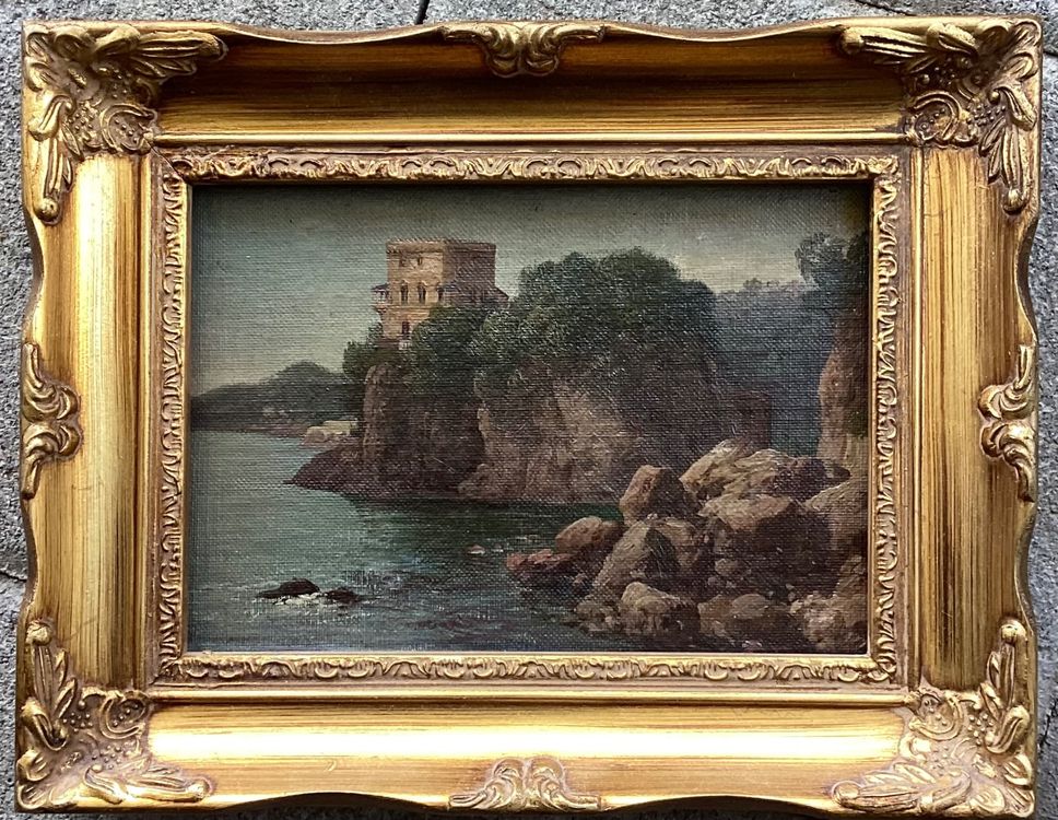 Küsten Szene Gemälde Verso Unleserlich Signiert (Gebraucht) in Root für CHF 40 – mit Lieferung ...