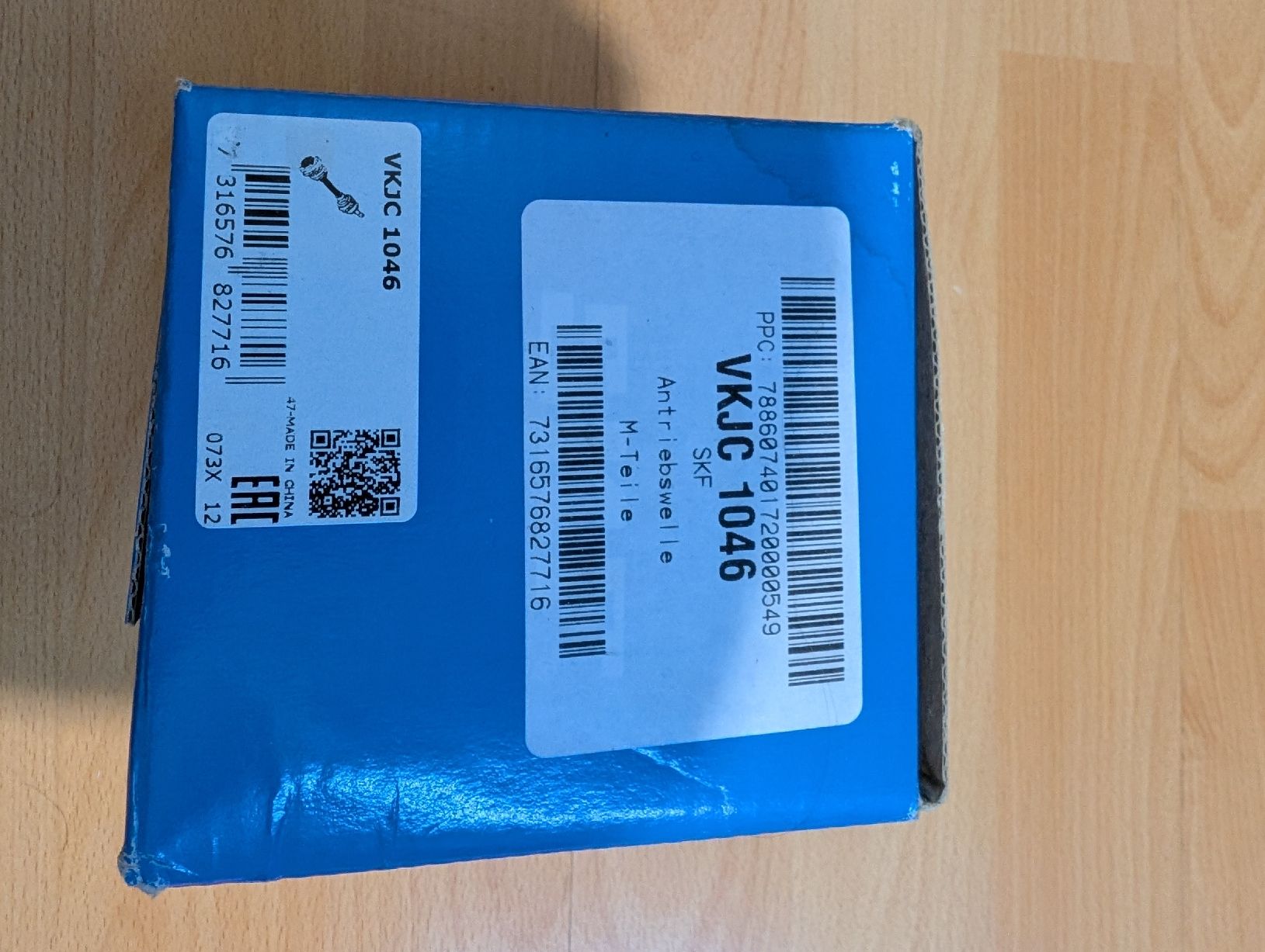 SKF VKJC 1046 Steckwelle für VW Transporter, Neu (Neu und ...