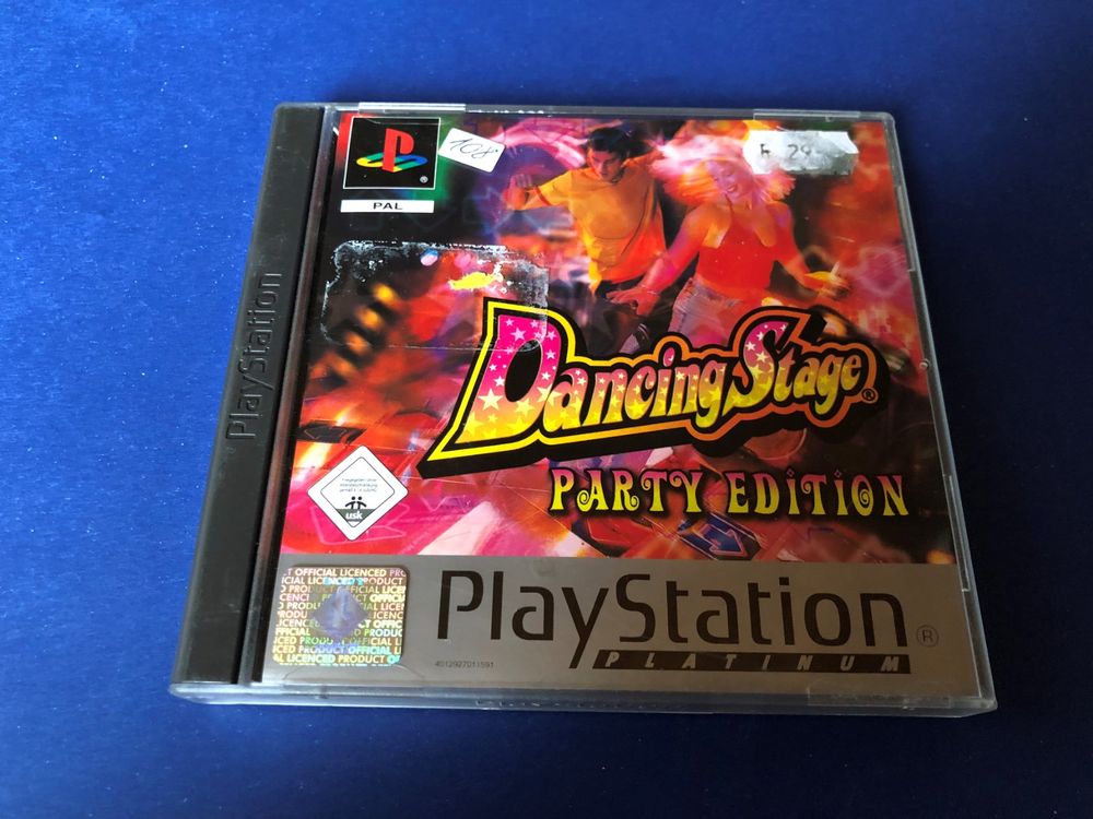 DANCING STAGE PARTY EDITION SPIEL FÜR PS1 (Gebraucht) in Hägendorf für ...