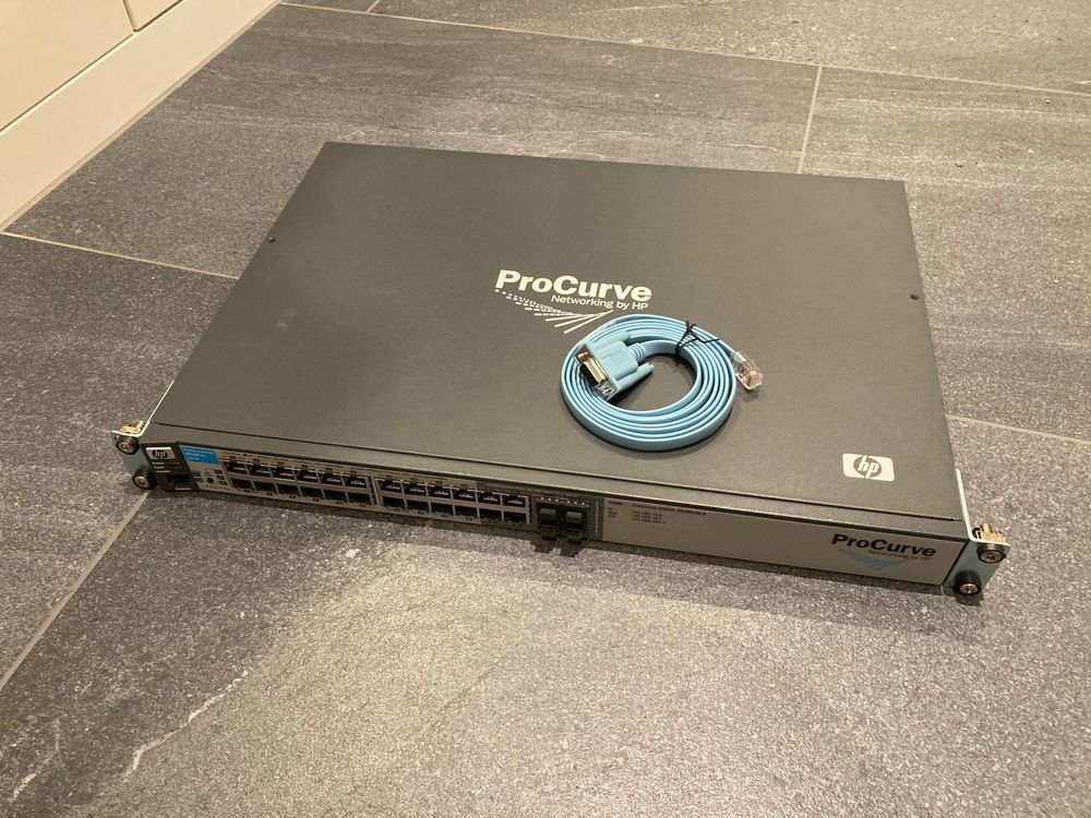 HP proCurve Switch 24 Port PoE (Gebraucht) in Schänis für CHF 5 – mit ...