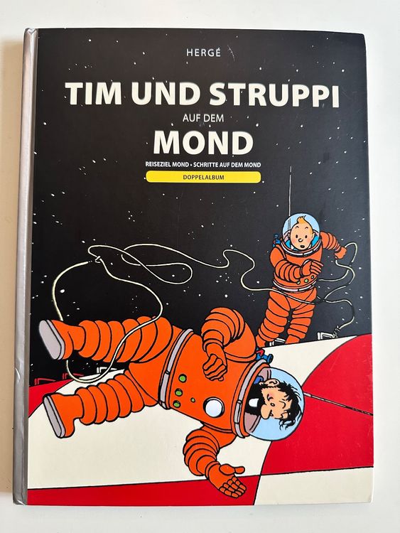 Tim und Struppi - Auf dem Mond - Doppelalbum - Hardcover (Gebraucht) in ...