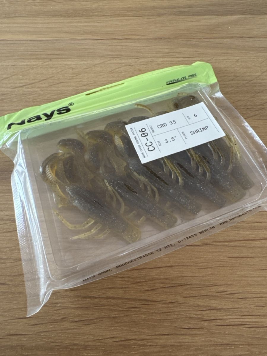 Nays CRD, 3.5", Shrimp Flavor, 6 Stk., CC-06 (Neu und originalverpackt ...