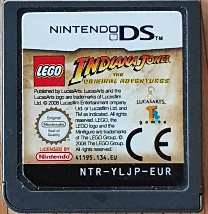 Nintendo DS Indiana Jones (Gebraucht) in Lenggenwil für CHF 1 – mit ...