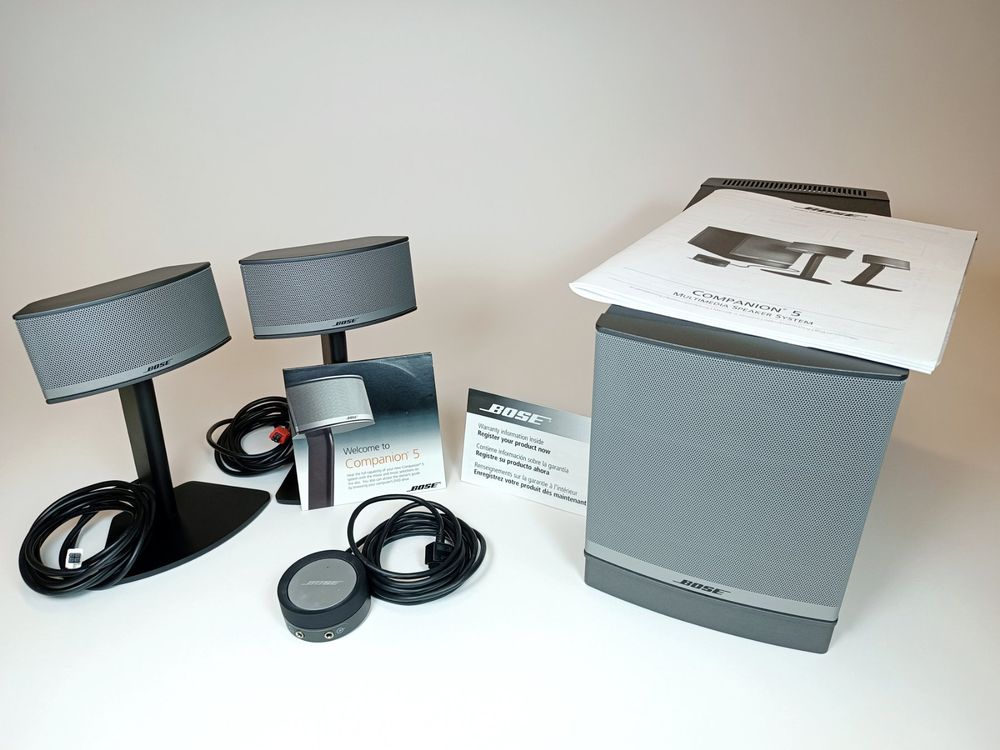BOSE Companion 5, Lautsprecher Komplettsystem | Kaufen auf Ricardo
