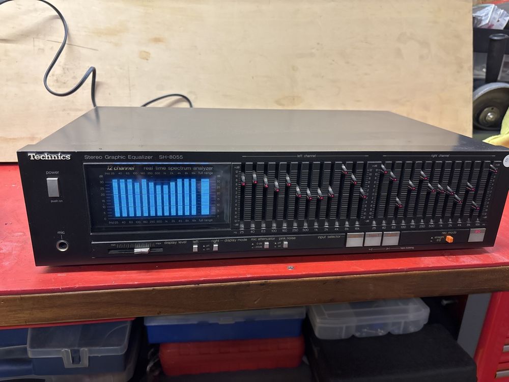 Technics SH-8055 equalizzatore stereo vintage. (Usato) a basel per CHF ...