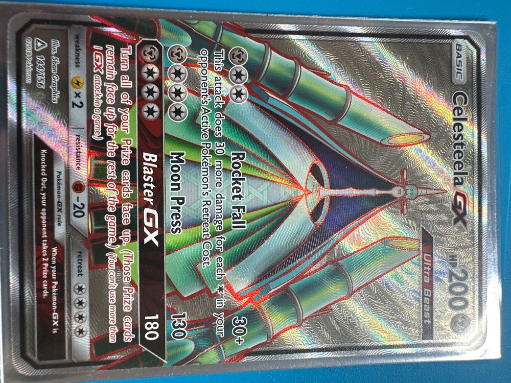 Pokemon Fullart Card Celesteela (Neu (gemäss Beschreibung)) in Embrach ...