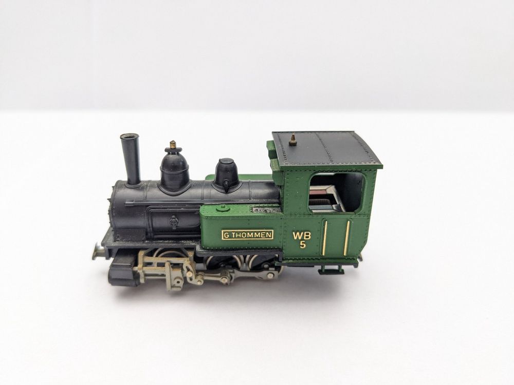 Liliput H0e 706 Dampflokomotive Nr 5 G.Thommen Waldenburg (Gebraucht ...