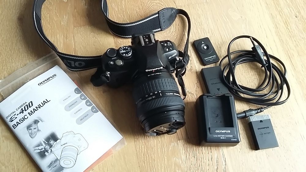 Olympus E-400, digitale Spiegelreflexkamera 10M Pixel (Gebraucht) in ...