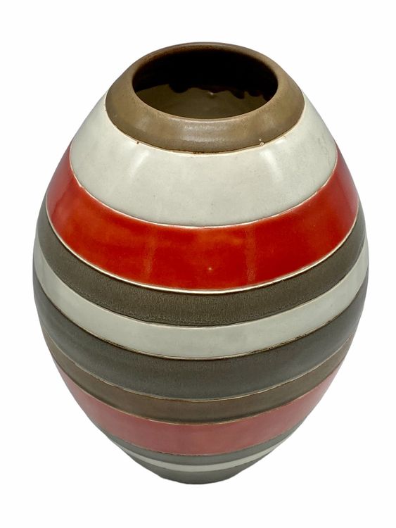 Grand vase en céramique émaillée multicolore Natuzzi Italie | Kaufen ...