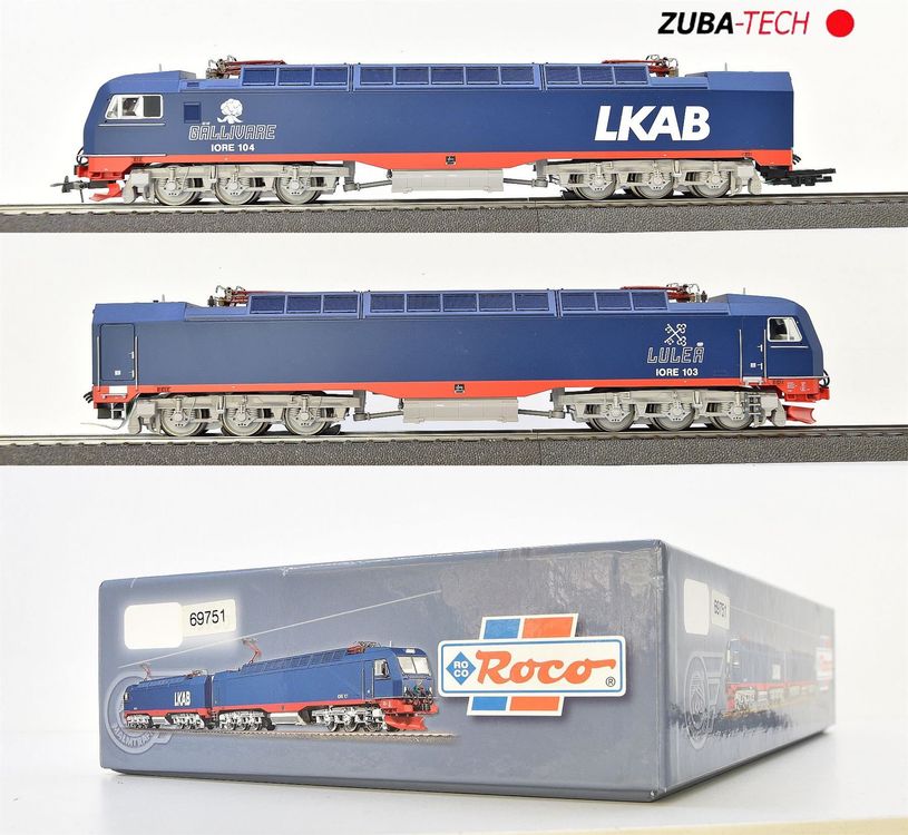 Roco 69751 Doppellok IORE LKAB H0 WS OVP | Kaufen auf Ricardo