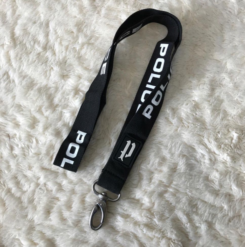 Police Fashion - Lanyard Schlüsselanhänger – Top Neu OVP (Neu und ...