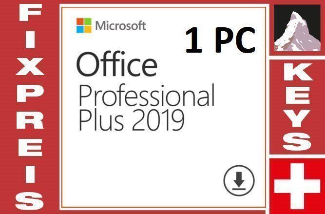 Office 2019 Professional Plus (1 key) (Gebraucht) in Vaduz für CHF 14.9 ...