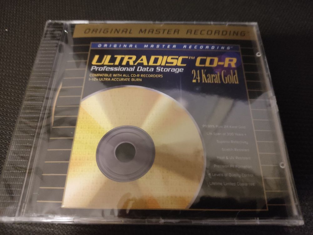 2 Stk. MFSL 24K Gold CD-R Ultradisc - NEU | Kaufen auf Ricardo