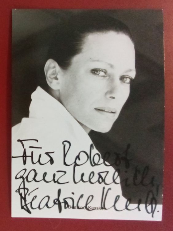 Beatrice Kessler Autogramm signiert Fotopostkarte 10x15cm (Gebraucht ...
