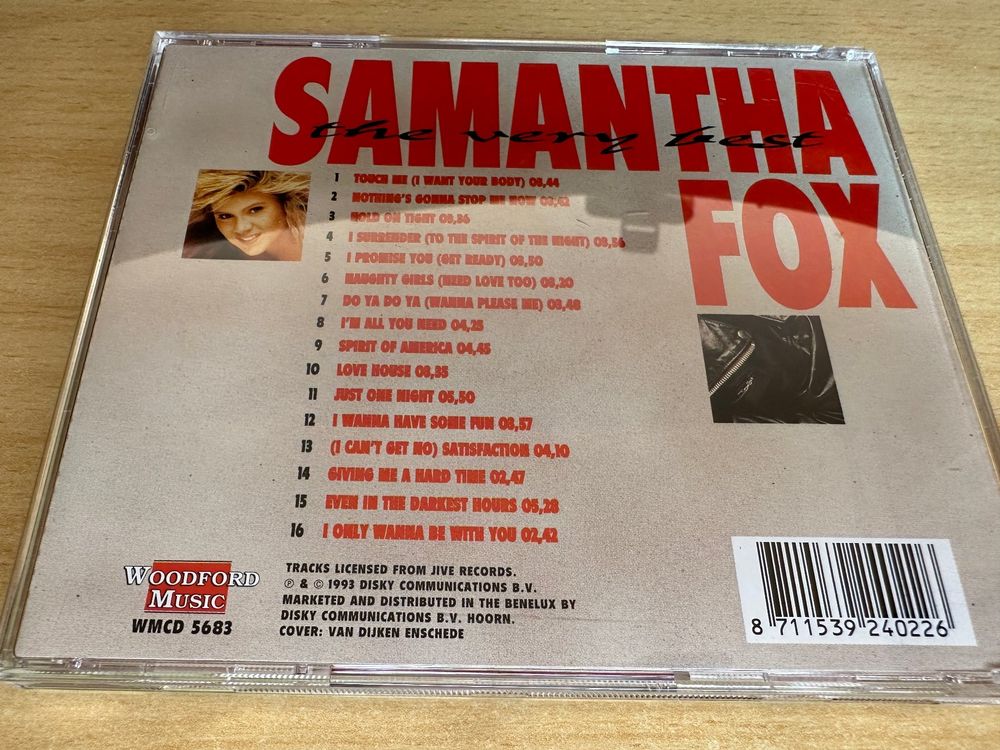 Samantha Fox – The Very Best (Gebraucht) in Rikon im Tösstal für CHF 8. ...