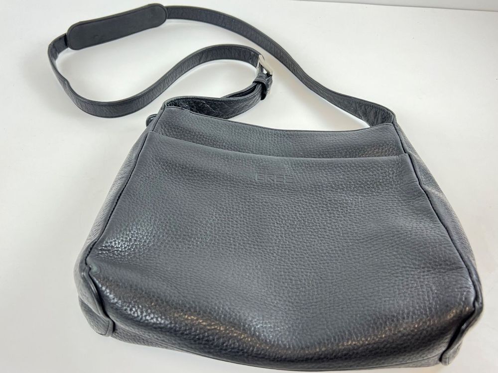 Original BREE Damen Ledertasche / Crossbody-Bag Schwarz | Kaufen auf ...