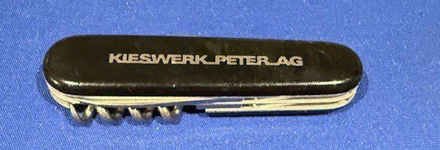Taschenmesser Kieswerk Peter AG Occasion (Gebraucht) in Gersau für CHF ...