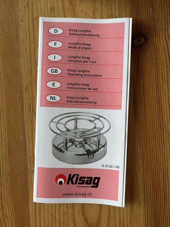 KISAG Tischkocher LongFire | Kaufen auf Ricardo