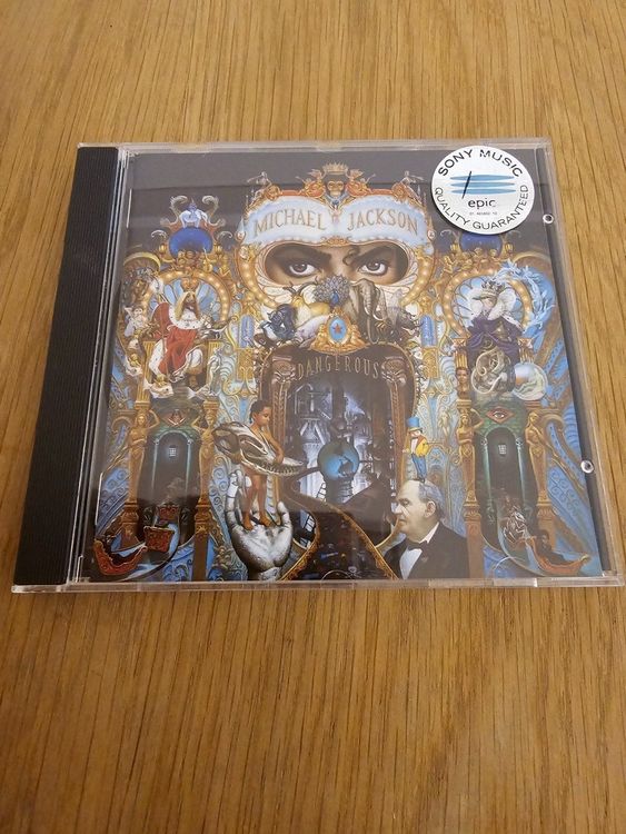 CD - Michael Jackson – Dangerous (Gebraucht) in Biberist für CHF 1 – mit Lieferung auf Ricardo ...
