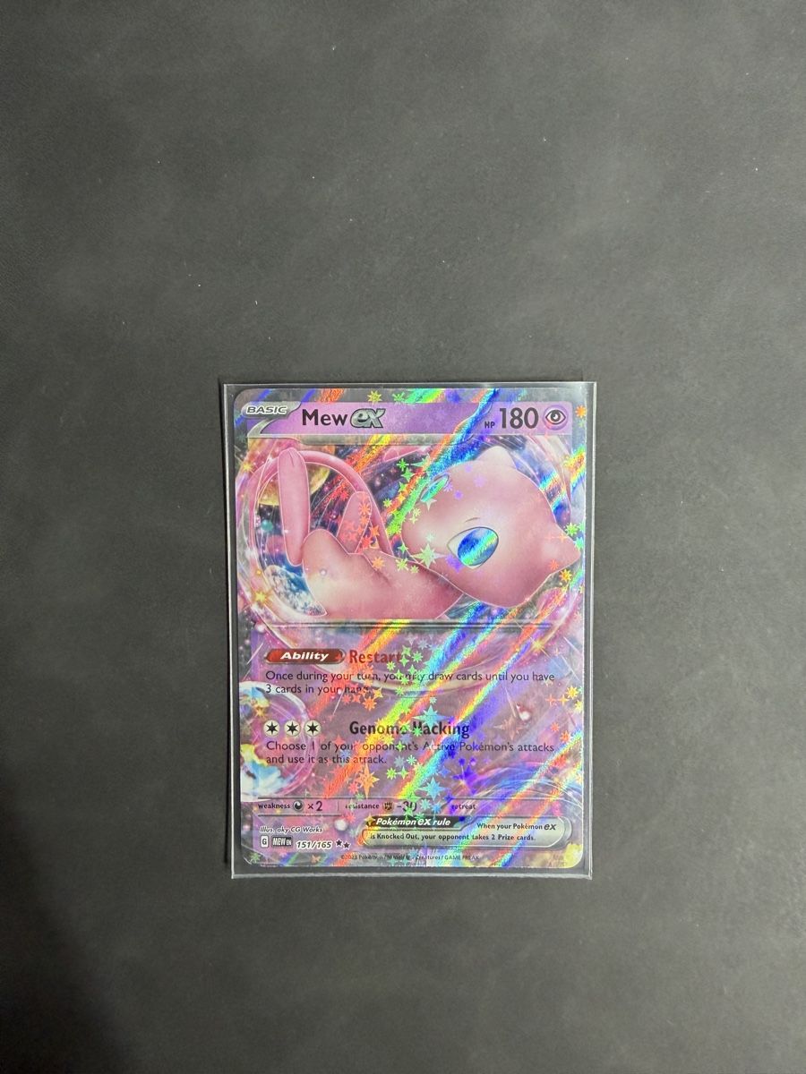 Pokemon TCG S&V 151/Mew #151 [EX]🇺🇸 (Neu (gemäss Beschreibung)) in ...