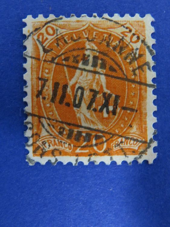 20 Rp. Stehende Helvetia Nr. 86A Vollstempel LAUSANNE | Kaufen auf Ricardo