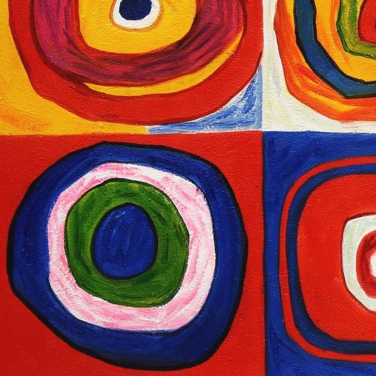 Wassily Kandinsky - Farbstudie Quadrate | Kaufen auf Ricardo