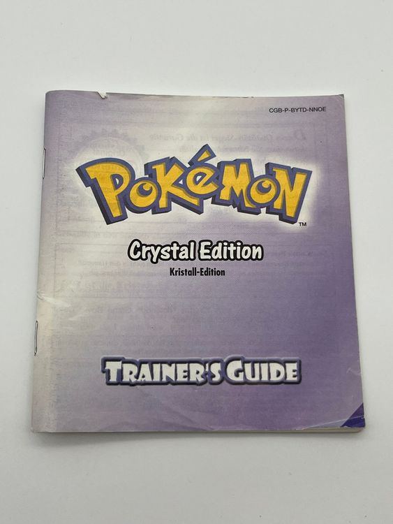 Pokemon Kristall Crystal Trainers Guide Edition Gameboy (Gebraucht) in ...