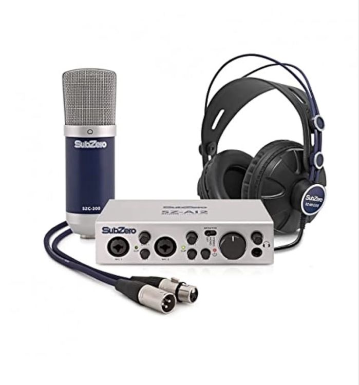 SubZero HomeStudio Bundle – Audio Interface + Studio Equipm (Neu ...