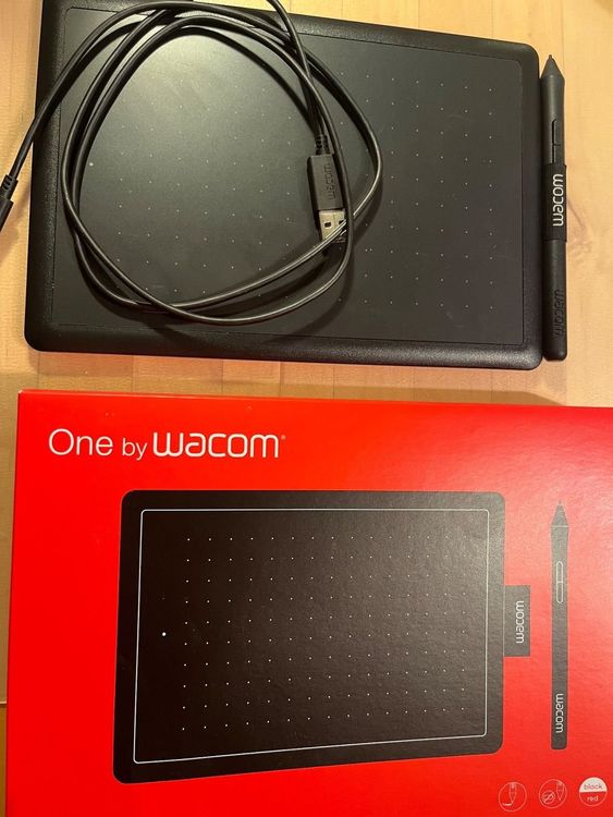 Wacom One Kreativ-Stifttablett Schwarz | Kaufen auf Ricardo