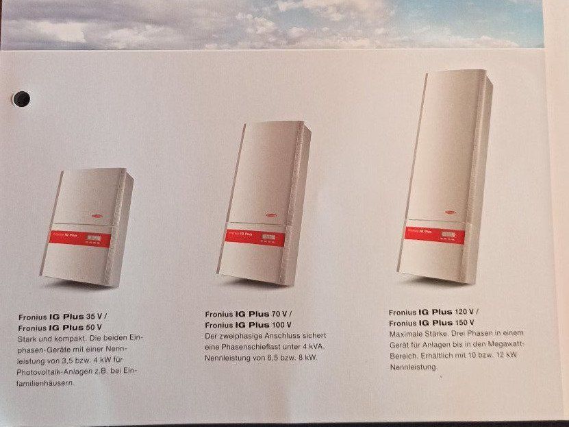 Wechselrichter Fronius IG Plus 120 | Kaufen auf Ricardo