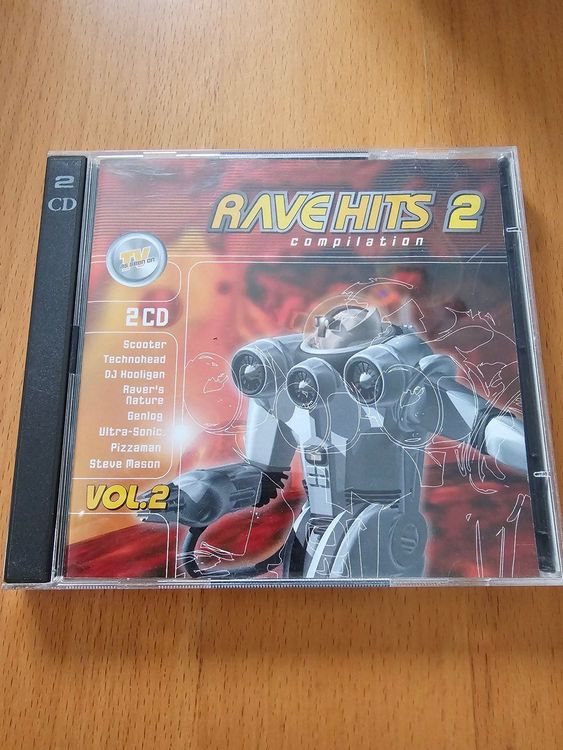 2 CD - Various – Rave Hits Compilation Vol. 2 (1996) (Gebraucht) in ...