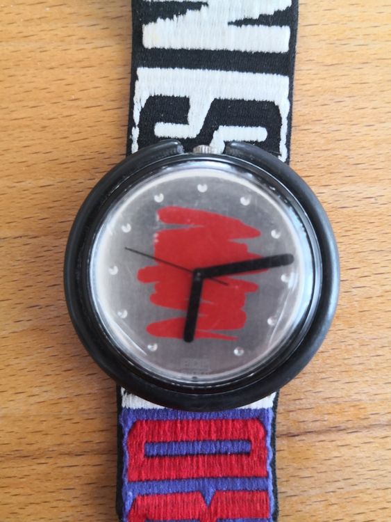 Swatch Pop Watch Hard Days Nights ca. 1989 seltene Uhr (Defekt) in ...