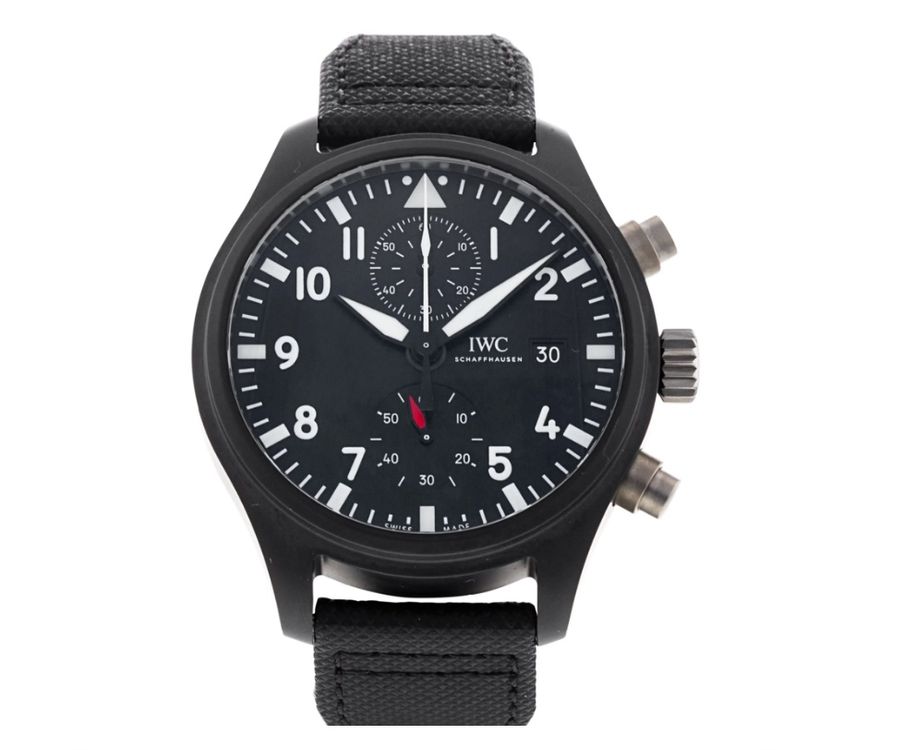 IWC IW389001 PILOT FLYBACK CHRONOGRAPH TOP GUN KERAMIK 44,5 | Kaufen auf Ricardo