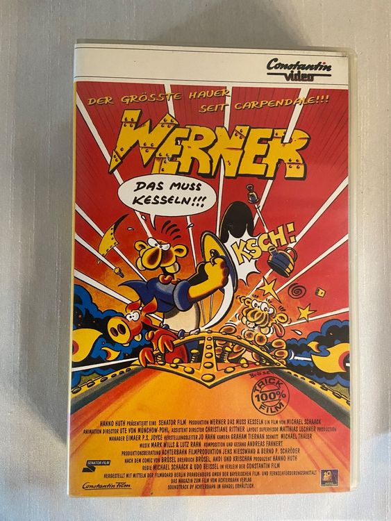 VHS-Kassette: Werner - Das muss kesseln | Kaufen auf Ricardo